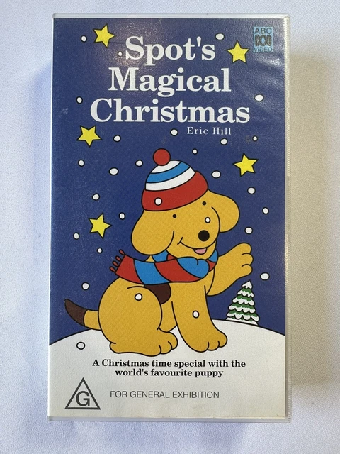 SPOT’S MAGICAL CHRISTMAS VHS PAL Video Tape ABC Kids 1995 £12.59 ...