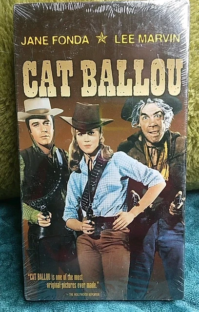 CAT BALLOU VHS 1965 Movie Jane Fonda Lee Marvin Columbia Pictures ...