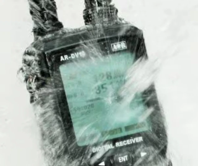 AOR AR-DV10 DIGITAL Handy Receiver 100KHz-1300MHz SDR Digital Multiband ...