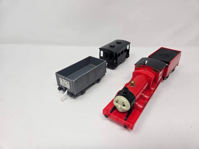 THOMAS & FRIENDS Trackmaster Plarail Classic James Truck Conductor Car ...