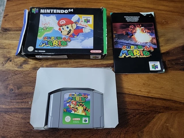 SUPER MARIO 64 N64 - PAL - Complete in Box with Manual £0.99 - PicClick UK