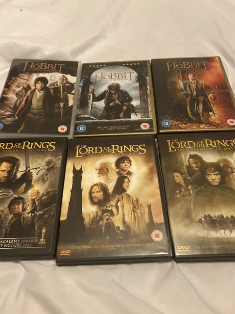 LORD OF THE Rings and Hobbit DVD's bundle £11.11 - PicClick UK