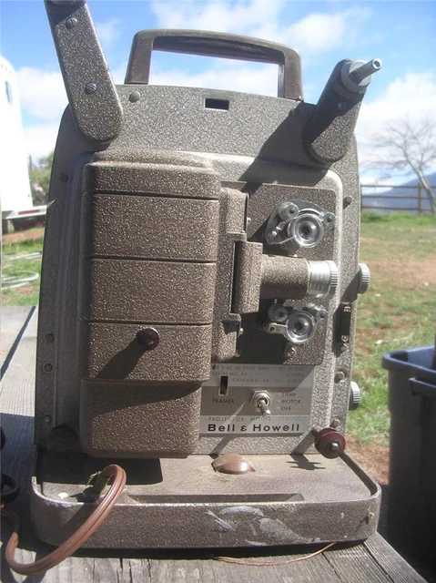 VINTAGE 1950'S'- 60'S Bell & Howell 253 AX 8mm Movie Film Projector EUR ...