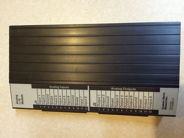 MTS / CUSTOM Servo Motors XDC 700 / 710 controller Analog I/O module ...