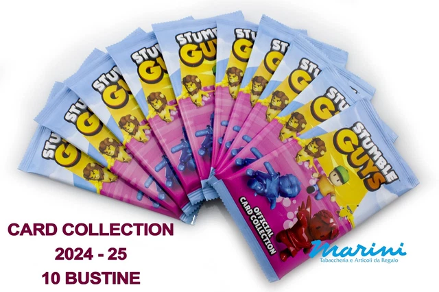 DIRAMIX STUMBLE GUYS Cards Collection 1° Serie 2024-25 Lotto Da 10 ...