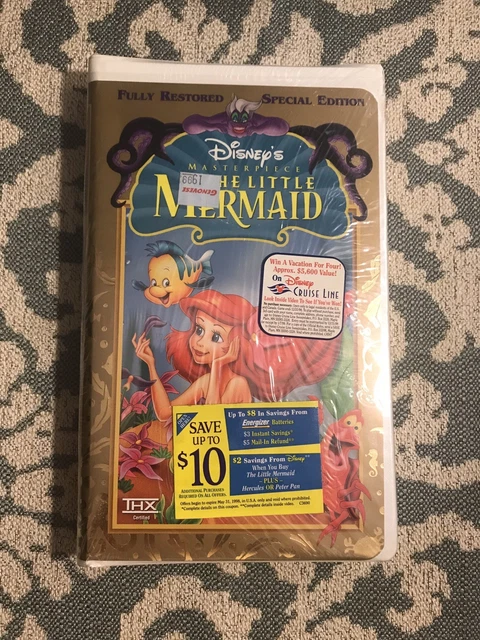 DISNEY -THE LITTLE Mermaid Masterpiece {VHS} Brand New Factory Sealed ...