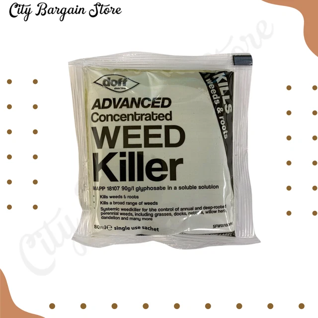 DOFF ADVANCED WEED Killer Sachets Weeds Willow Herb Dandelion ...