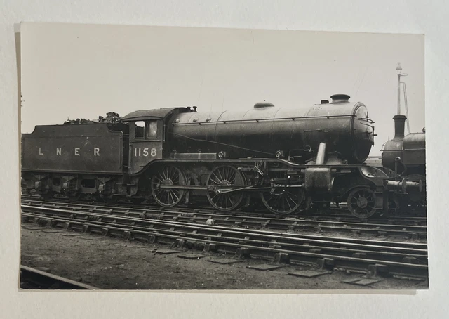 LNER RAILWAY / Locomotive Photograph - 1158 - E1420 £3.50 - PicClick UK