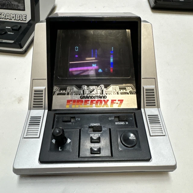 GRANDSTAND FIREFOX F-7 Vintage Electronic Tabletop Game 1983 Epoch ...