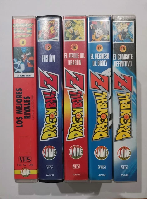 LOTE VHS DRAGON Ball Z Películas Akira Toriyama Anime EUR 9,95 ...