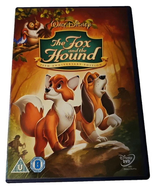 THE FOX AND the Hound DVD (2007) cert U Walt Disney UK Import Region 2 ...