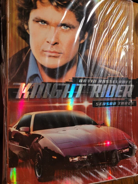 KNIGHT RIDER SEASON 3 David Hasselhoff Kitt DVD 1980s TV Series Trans ...