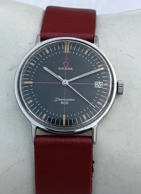 VINTAGE OMEGA SEAMASTER 600 Date Manual Winding Stainless Steel Men's Watch $6.99 - PicClick CA