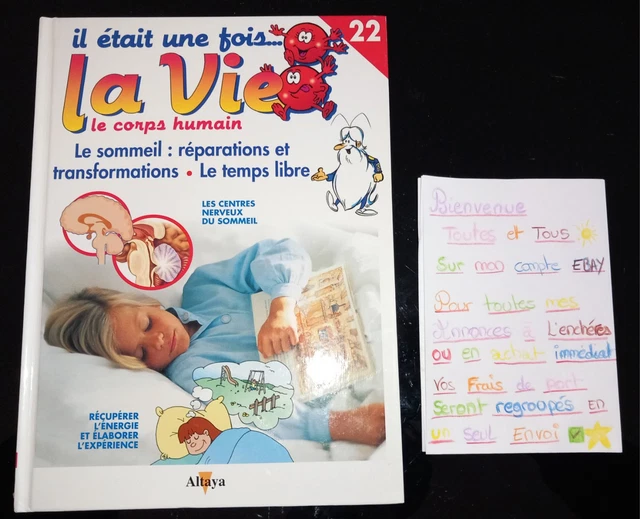 LIVRE [TOME 22] Édition Altaya/ Il Était Une Fois. La Vie, Le Corps ...