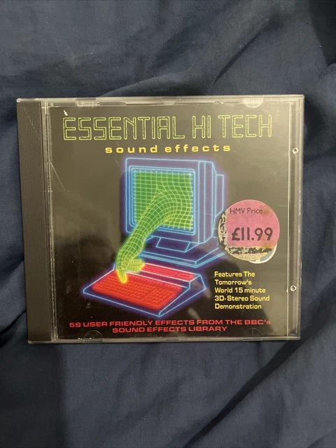 The Bbc Sound Effects Library Essential Hi Tech Sound Effects Cd £14