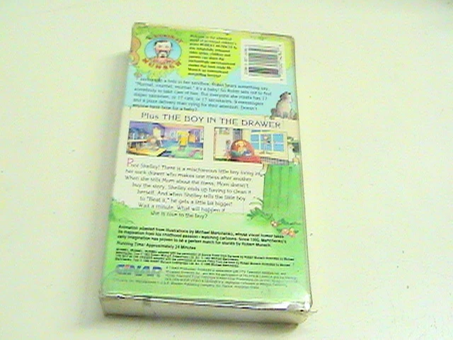 ROBERT MUNSCH - Murmel Murmel Murmel - The Boy in the Drawer - VHS $1. ...