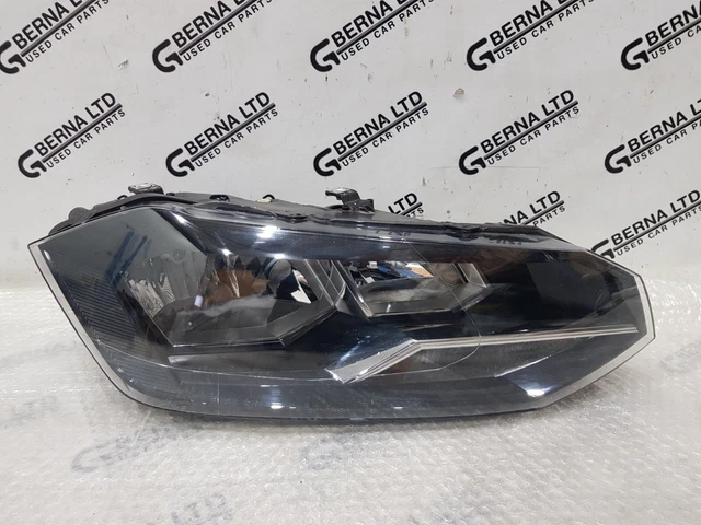 GENUINE VW POLO 2018-2022 Right Driver Side Led Headlight Headlamp ...