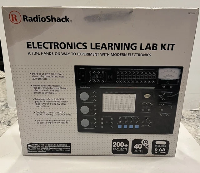 RADIO SHACK ELECTRONICS Learning Lab Kit Electronic Circuits Model ...