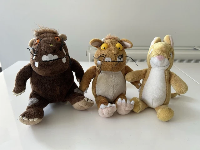 THE GRUFFALO AURORA Plush Soft Toy Bundle Mouse Child Julia Donaldson 6 ...