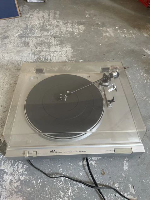 VINTAGE AKAI AP-B110 Belt Drive Auto Return Turntable FOR PARTS £28.28 ...