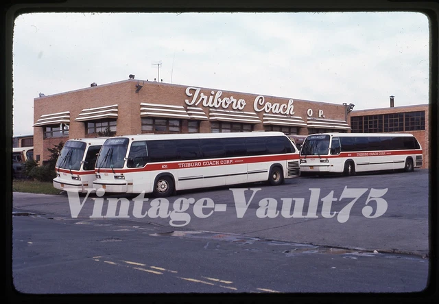 ORIGINAL SLIDE RTS Bus 631 Triboro Coach Ny Nyc Queens Kodachrome 1981 ...