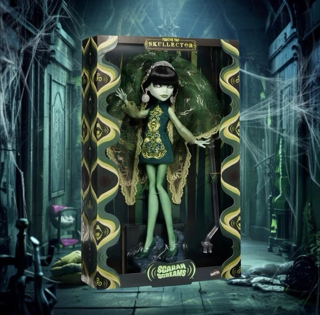 MONSTER HIGH SCARAH Screams 2026 Skullector Collector Doll New In Box ...