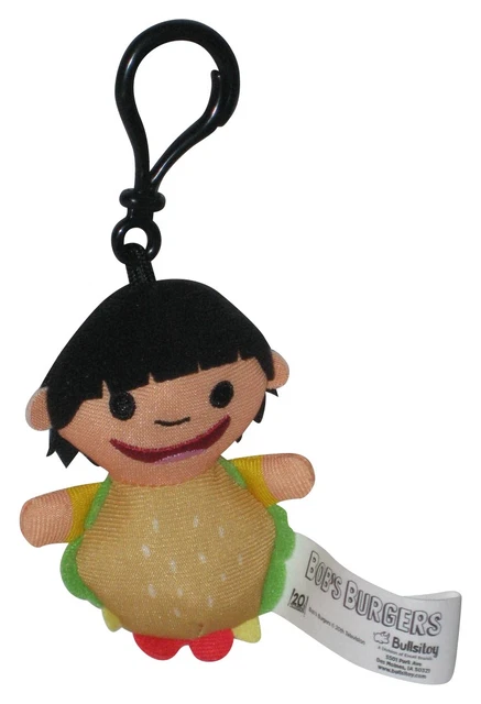BOB'S BURGERS GENE Bullsitoy Peluche Llavero Clip-On 4-Inch Dangler EUR ...