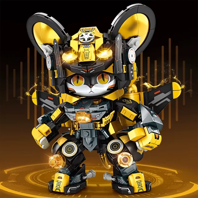 2025 KUNG FU Style 12-in-1 Mechanical Panda & Zodiac Building Blocks ...