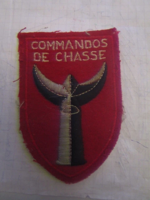 INSIGNE TISSU COMMANDOS De Chasse/Guerre D'algerie/1960/Militaria/Force Speciale EUR 39,99 ...