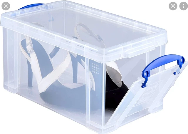 8 LITRE OPEN front Really Useful Storage Box Pack Of 3 £25.85 - PicClick UK