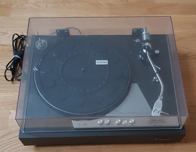 PLATTENSPIELER WINTEC (MONARCH) T900D Direct Drive Turntable ca. 1982 ...