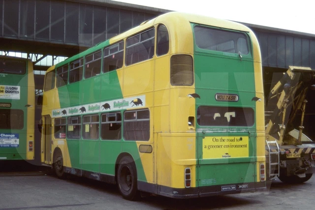 BUS PHOTO - Badgerline Bristol MOU745R Bristol VRT ECW shock rear shot ...
