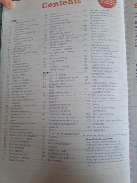 PEARSON REVISE AQA GCSE (9-1) Chemistry Higher Revision Guide: (with ... PEARSON REVISE AQA GCSE (9-1) Chemistry Higher Revision Guide: (with ...