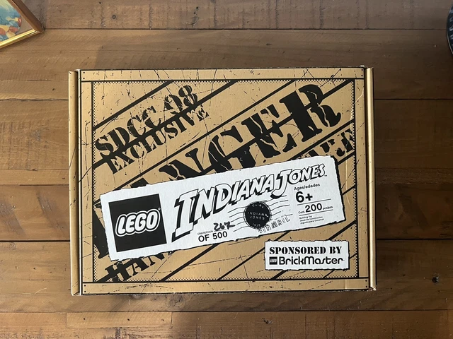 2008 LEGO SDCC Indiana Jones Brickmaster Set 267/500 NEW $1,543.70 ...