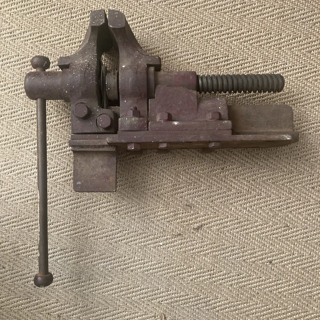 LARGE INDUSTRIAL BENCH Vice £40.00 - PicClick UK
