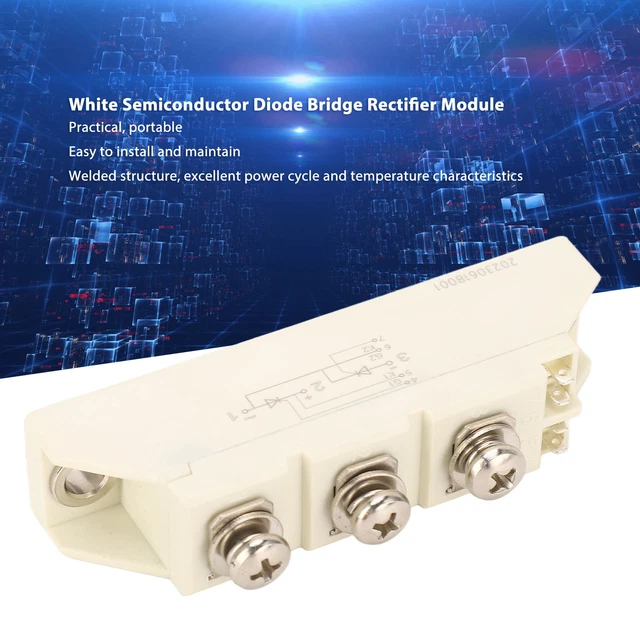 Bridge Rectifier Module 3 Terminals Semiconductor Diode Bridge Rectifier Welded £13 20 Picclick Uk
