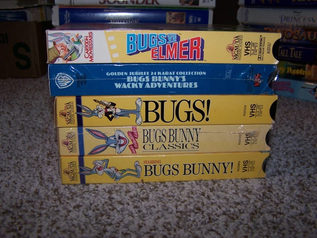 VHS: BUGS BUNNY LOT: 5 VHS TAPES of 'OL BUGS £5.39 - PicClick UK