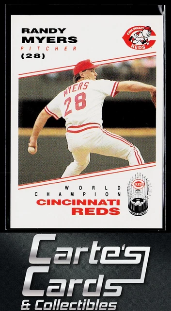 RANDY MYERS 1991 Kahn's Cincinnati Reds #NNO Cincinnati Reds EUR 2,15 ...