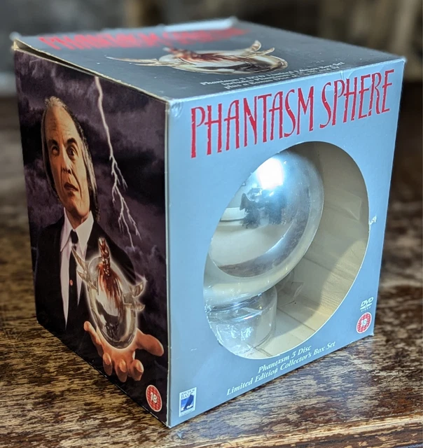 PHANTASM I-IV SPHERE Limited Edition Region 2 DVD Box Set Rare & OOP ...