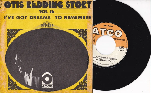 OTIS REDDING -I'VE Got Dreams To Remember / Nobody's Fault But Mine- 7" 45 EUR 9,99 - PicClick IT