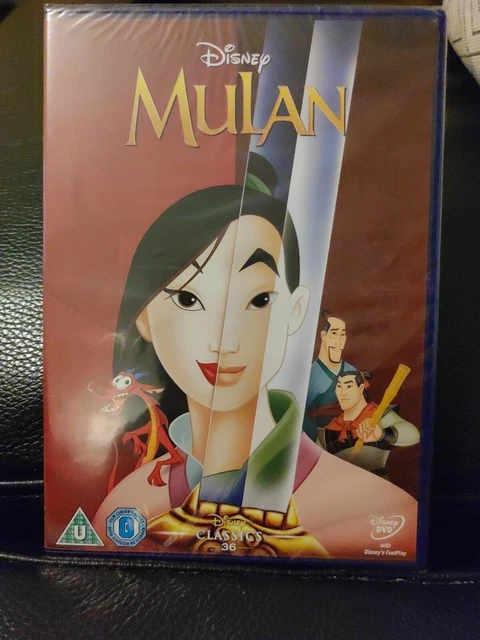 DISNEY MULAN DVD - Eddie Murphy, 36th Animated Classic, NEW & SEALED ...