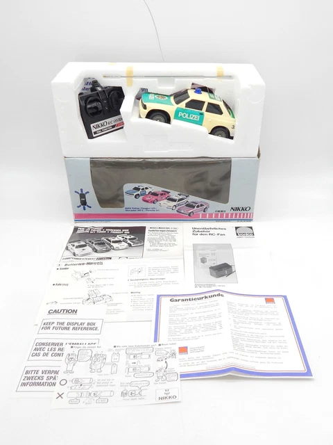 NIKKO TRONICO RC System BMW Police Car - Vintage - NEW/MIB £105.52 ...
