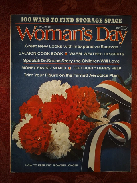 WOMANS DAY MAGAZINE July 1969 The Glunk That Got Thunk Dr Seuss $12.60 ...