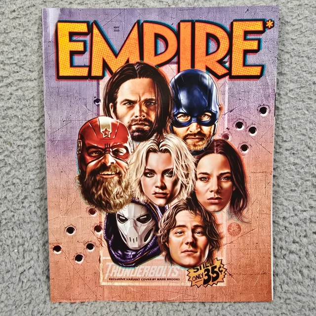 EMPIRE FILM MAGAZINE May 2025 Issue 439 Marvel Thunderbolt Last of Us ...