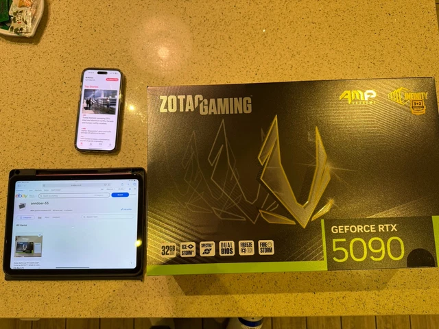 ZOTAC GEFORCE RTX 5090 AMP Extreme INFINITY 32GB IN HAND SHIP SAME DAY ...