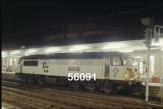 CLASS 56 (56091) Loco 35mm slide Kodak Nov 92 @ Doncaster (ref T03) £1. ...