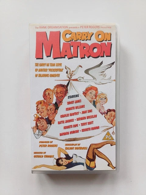 CARRY ON MATRON, Kenneth Williams, Syd James, Barbara Windsor, Charles ...