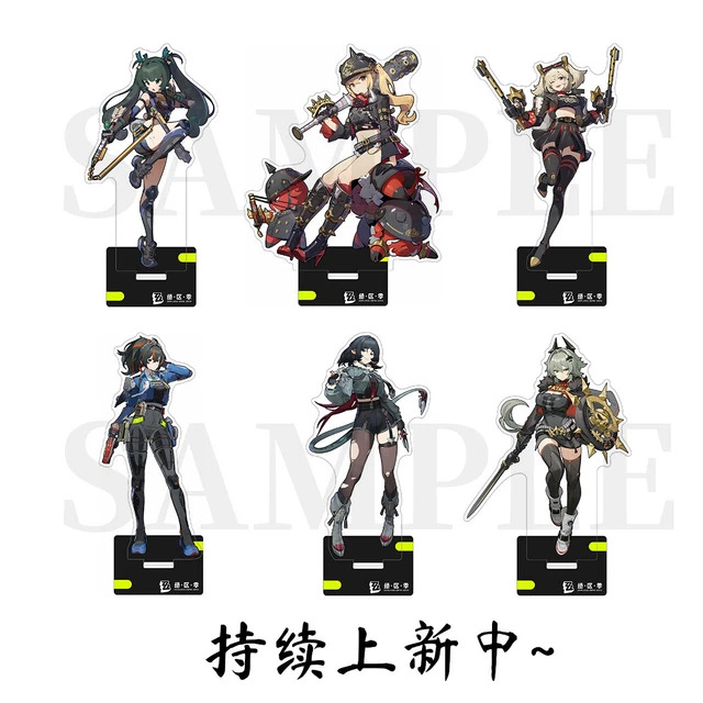 ACRYLIC STANDING SIGN Zenless Zone Zero Standing Board Stand Figure ...