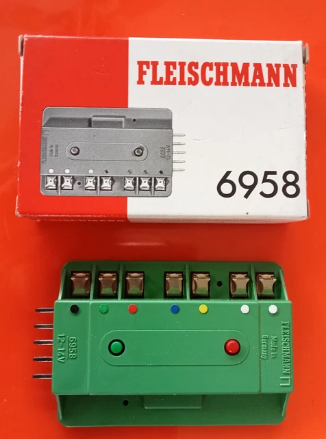 FLEISCHMANN SPUR N H0e 1 Stck. 6958, Blockstreckenerweiterung, nagelneu ...