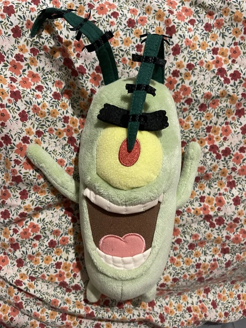 PLANKTON UNIVERSAL STUDIOS Soft Toy Plush SpongeBob SquarePants 40cm £ ...